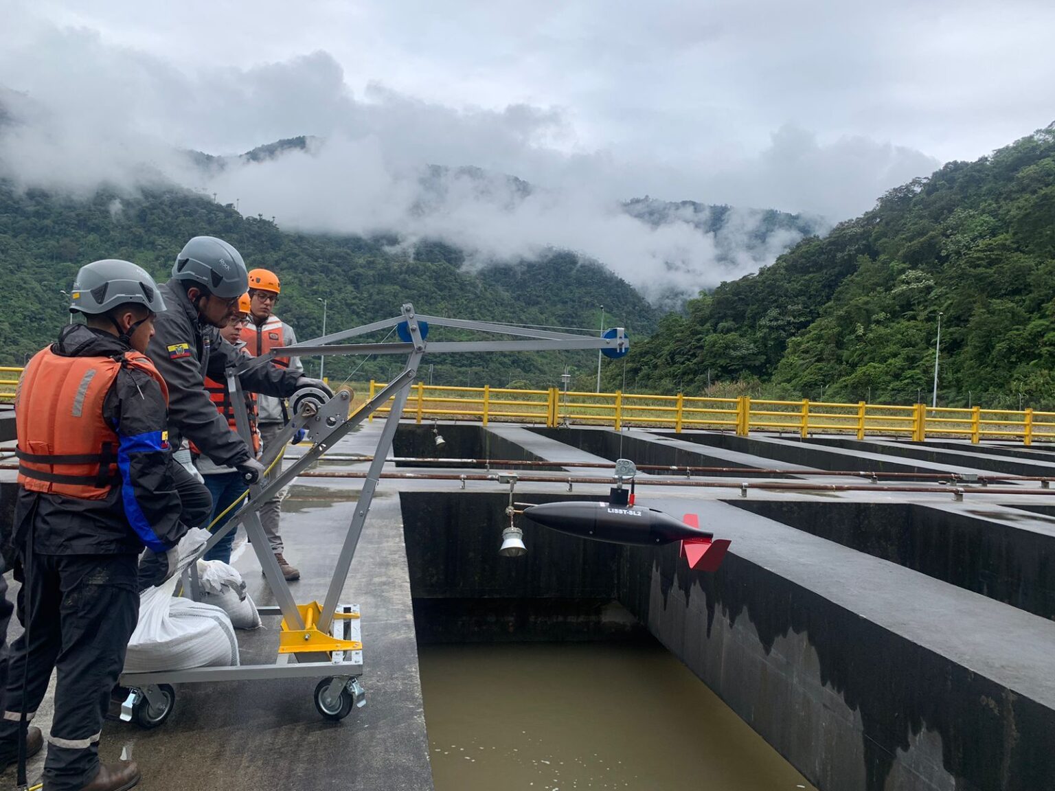 LISST delivery to CELEC Ecuador - Sequoia ScientificSequoia Scientific